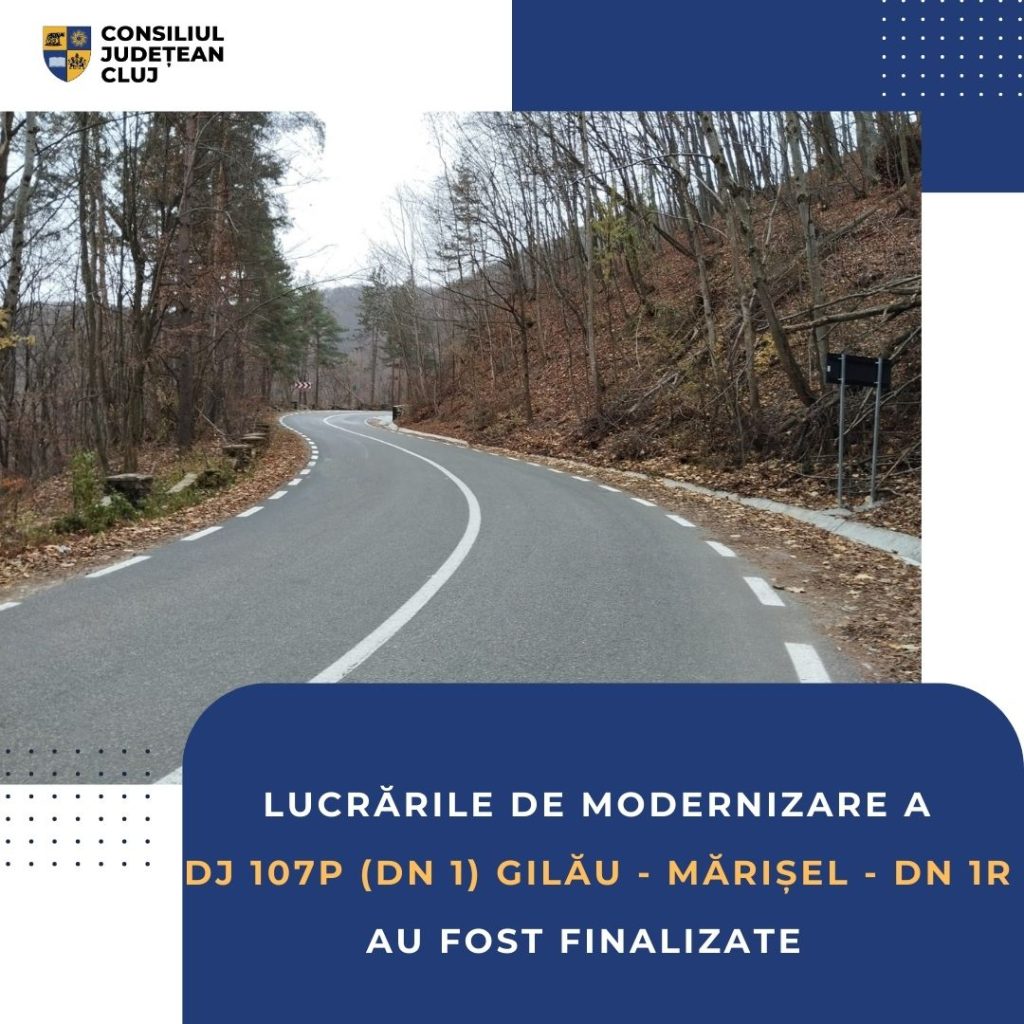 DRUM JUDETEAN MODERNIZAT CU 108 MILIOANE LEI IN CLUJ – Drumul judetean ...